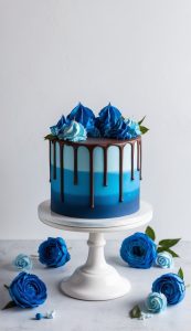 35 Blue Cake Decorating Ideas: Cool & Creative Designs