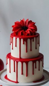 30 Red Cake Decorating Ideas That Make a Bold Statement