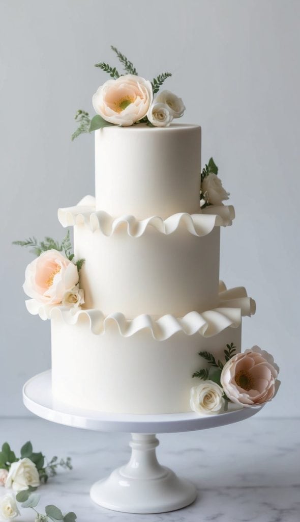 17 Ruffle Cake Decorating Ideas: Elegant and Textured Designs