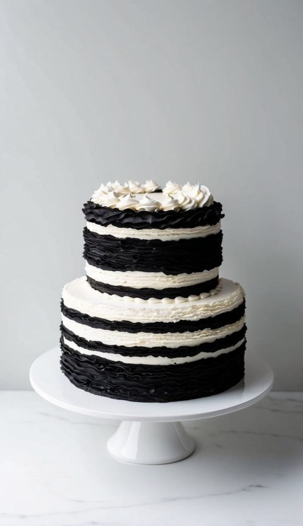 17 Ruffle Cake Decorating Ideas: Elegant and Textured Designs