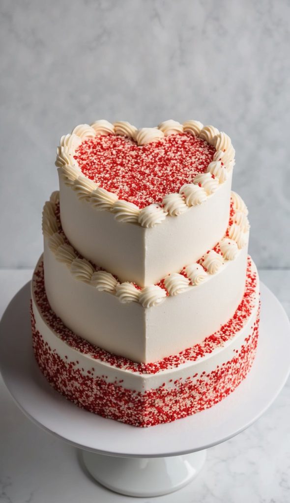 22 Heart-Shaped Cake Decorating Ideas for Romantic Celebrations