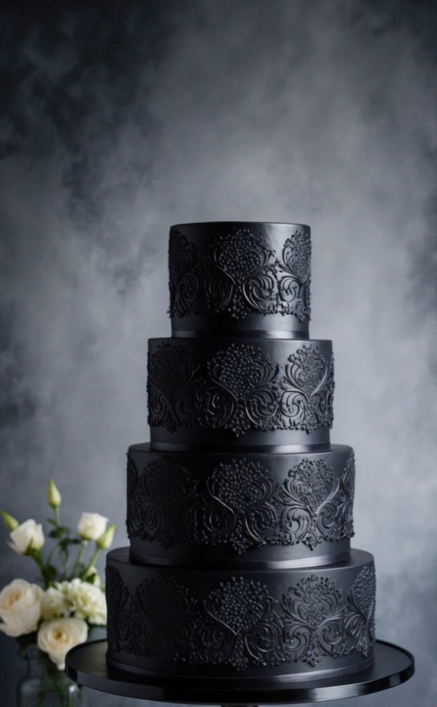 23 Black Cake Decorating Ideas for a Strikingly Dramatic Dessert