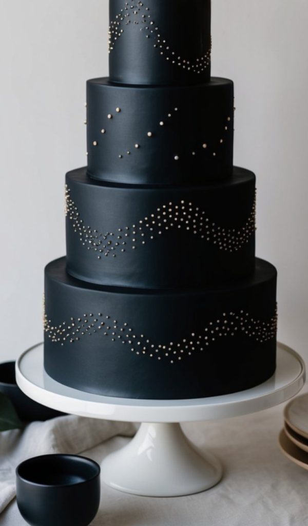 23 Black Cake Decorating Ideas for a Strikingly Dramatic Dessert
