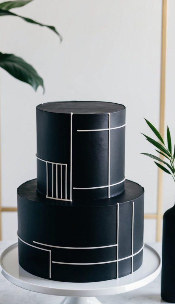 23 Black Cake Decorating Ideas for a Strikingly Dramatic Dessert