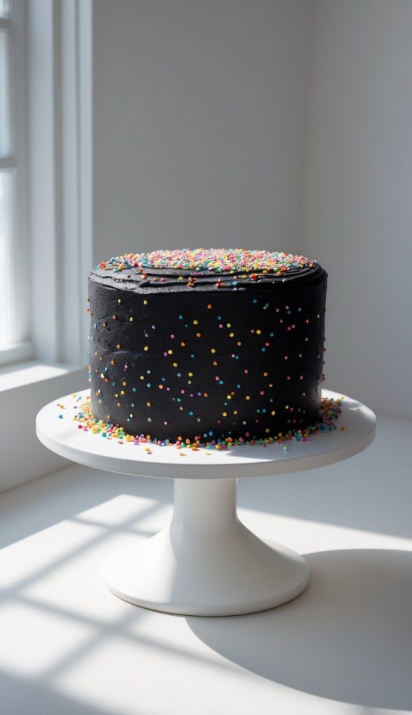 23 Black Cake Decorating Ideas for a Strikingly Dramatic Dessert