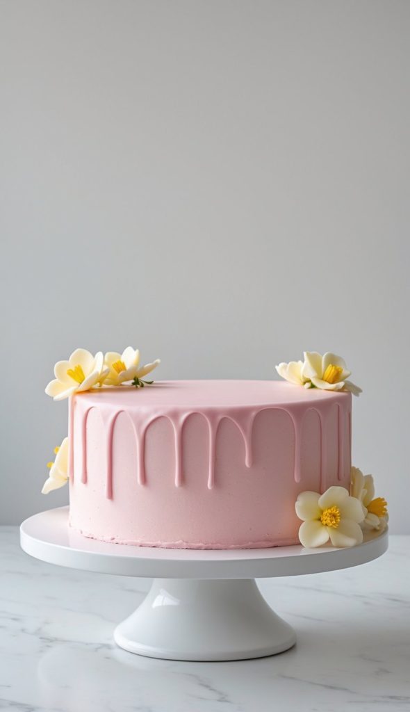 32 Easy Pink Cake Decorating Ideas: Pretty-in-Pink Designs