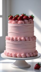 32 Easy Pink Cake Decorating Ideas: Pretty-in-Pink Designs