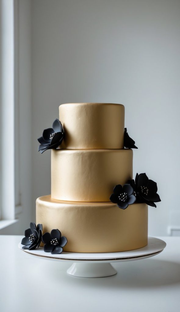 22 Gold Cake Decorating Ideas: Luxe & Glamorous Designs