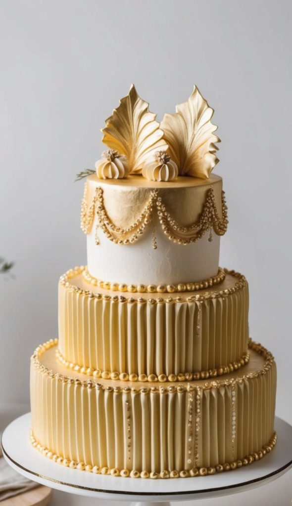 22 Gold Cake Decorating Ideas: Luxe & Glamorous Designs