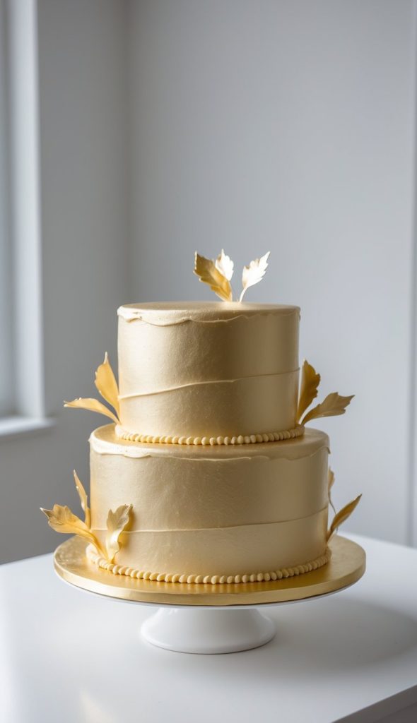 22 Gold Cake Decorating Ideas: Luxe & Glamorous Designs