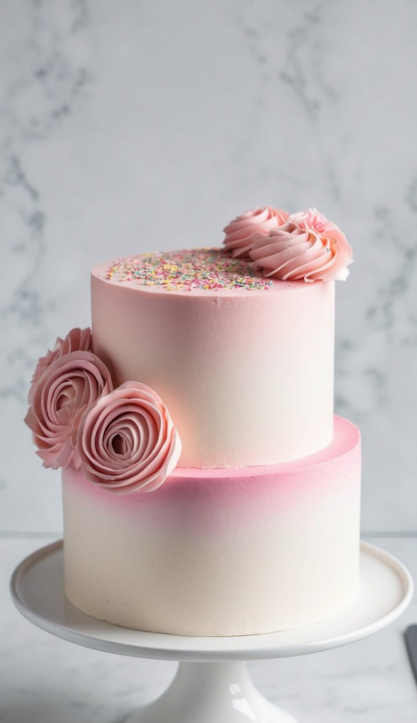 32 Easy Pink Cake Decorating Ideas: Pretty-in-Pink Designs