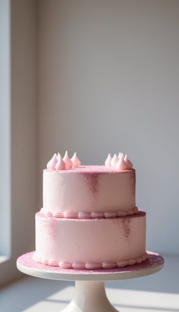32 Easy Pink Cake Decorating Ideas: Pretty-in-Pink Designs