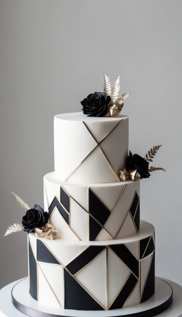 23 Monochrome Cake Decorating Ideas That Keep It Stylishly Simple