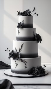 23 Monochrome Cake Decorating Ideas That Keep It Stylishly Simple