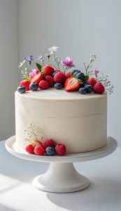 23 Simple Round Cake Decorating Ideas: Chic, Low-Effort Designs