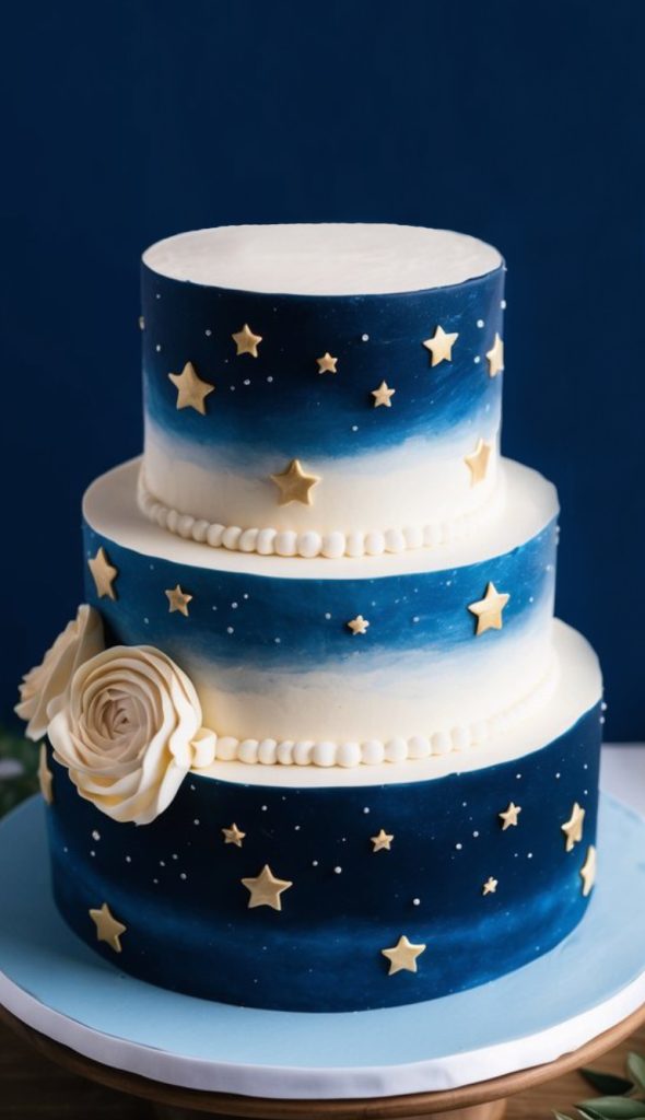 24 Starry Night Cake Decorating Ideas Full of Enchanting Charm