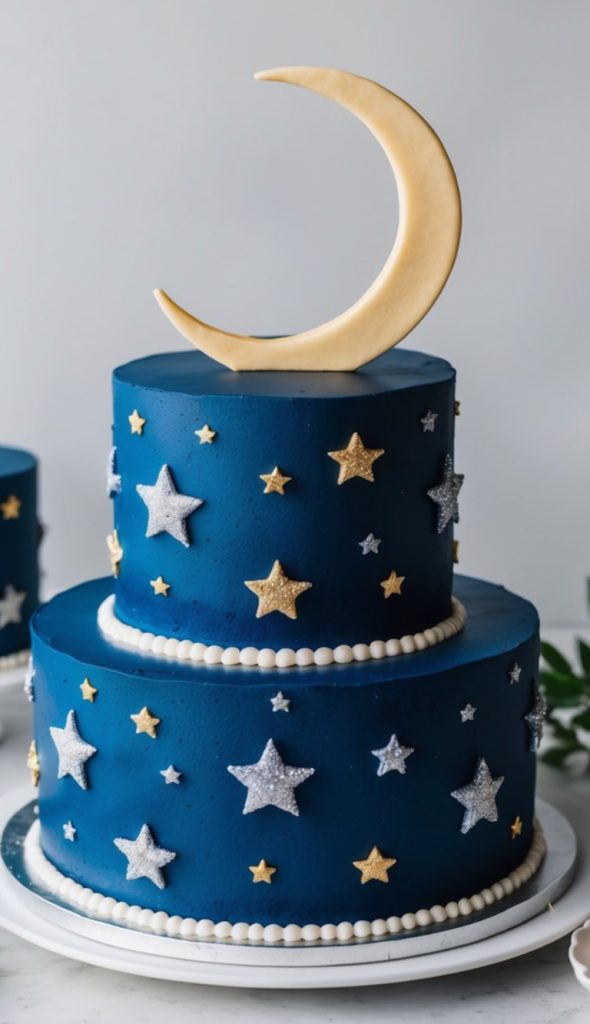 24 Starry Night Cake Decorating Ideas Full of Enchanting Charm