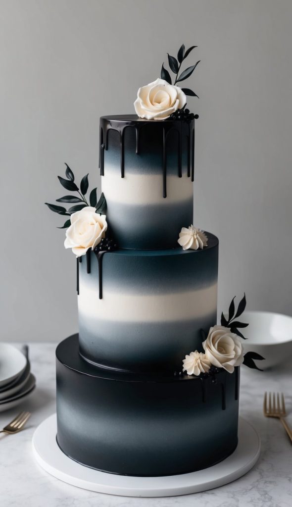 23 Black Cake Decorating Ideas for a Strikingly Dramatic Dessert