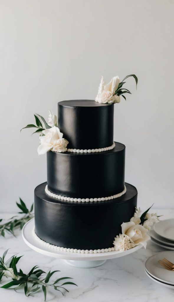 23 Black Cake Decorating Ideas for a Strikingly Dramatic Dessert