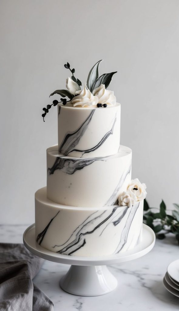 23 Monochrome Cake Decorating Ideas That Keep It Stylishly Simple