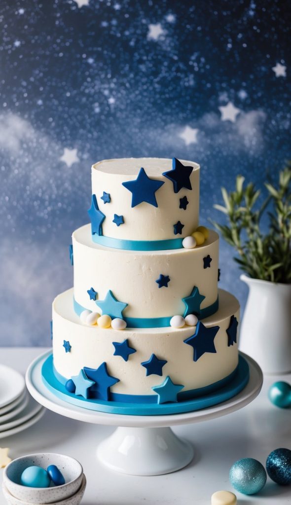 24 Starry Night Cake Decorating Ideas Full of Enchanting Charm