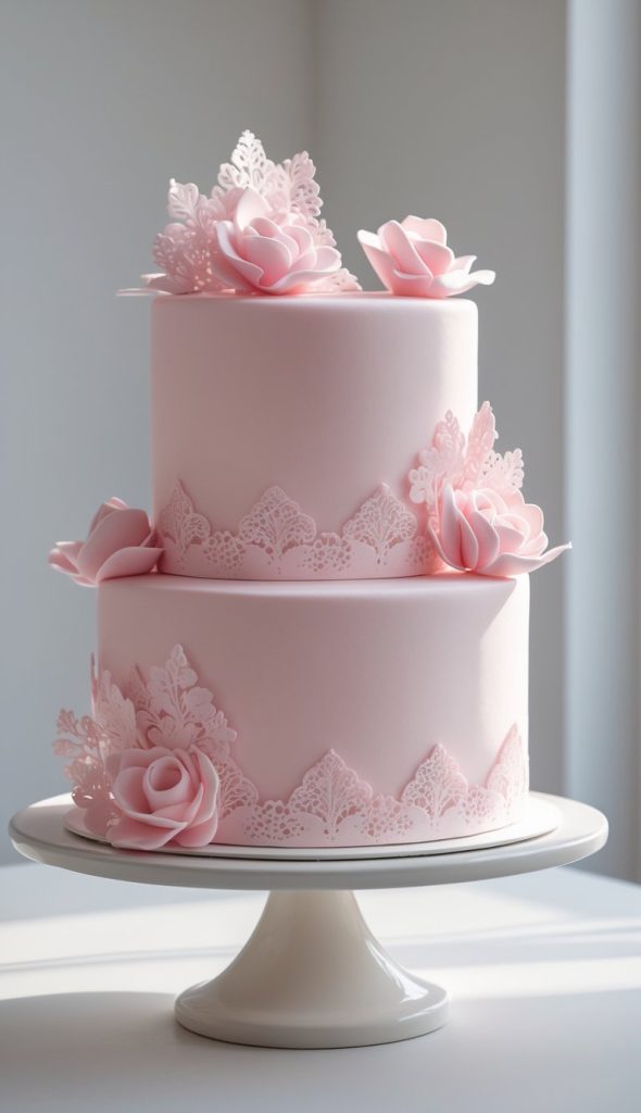 32 Easy Pink Cake Decorating Ideas: Pretty-in-Pink Designs