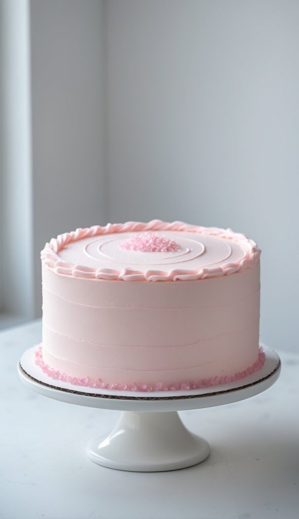 32 Easy Pink Cake Decorating Ideas: Pretty-in-Pink Designs