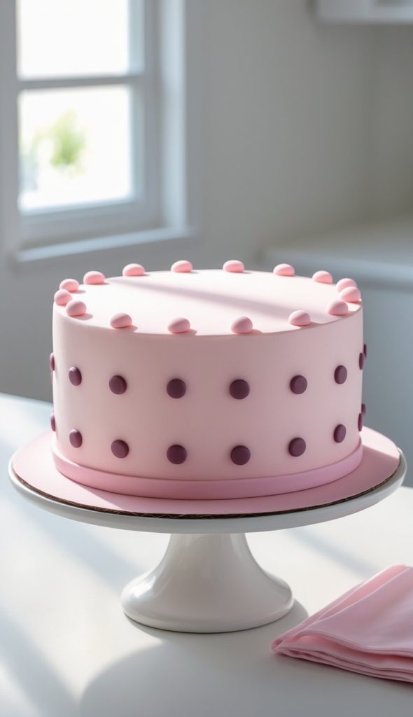 32 Easy Pink Cake Decorating Ideas: Pretty-in-Pink Designs