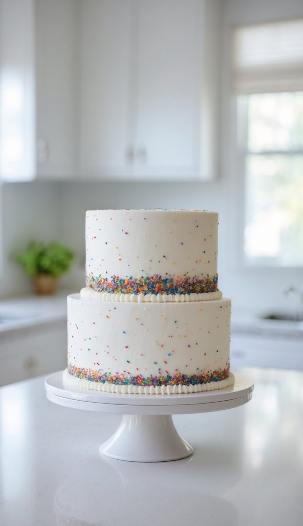 32 Confetti Cake Decorating Ideas For A Fun And Colorful Dessert