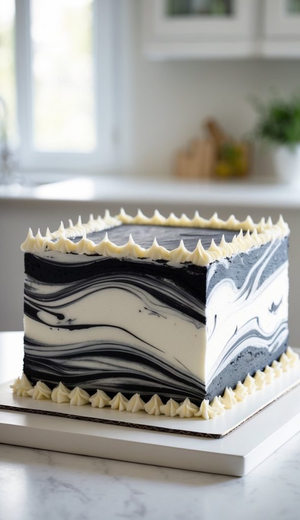 28 Square Cake Decorating Ideas: Stylish, Eye-Catching Designs