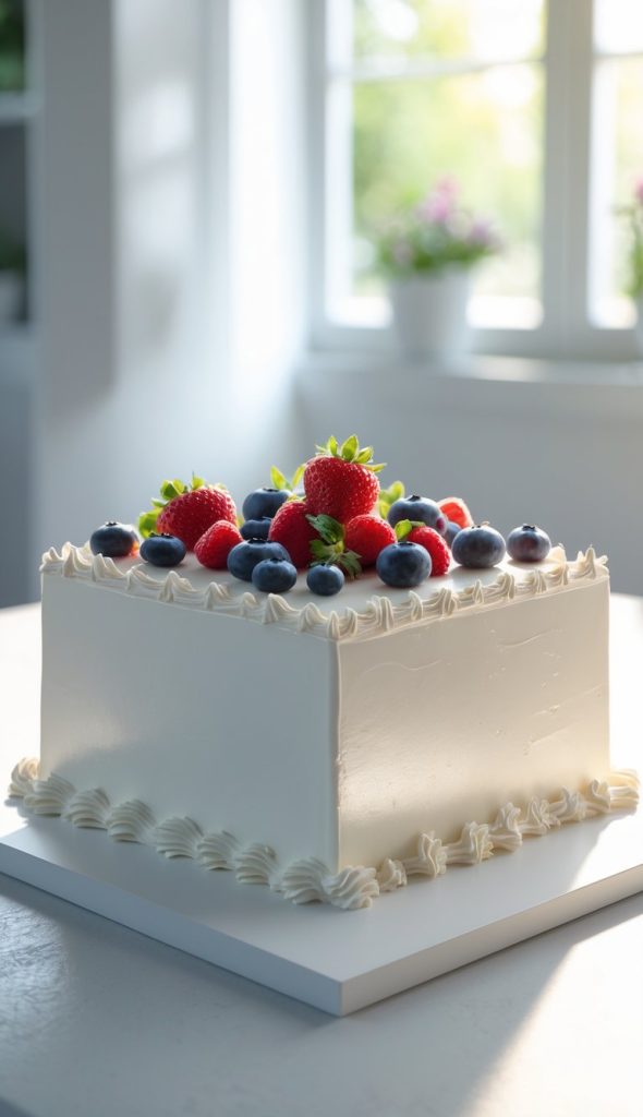28 Square Cake Decorating Ideas: Stylish, Eye-Catching Designs
