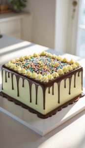 28 Square Cake Decorating Ideas: Stylish, Eye-Catching Designs