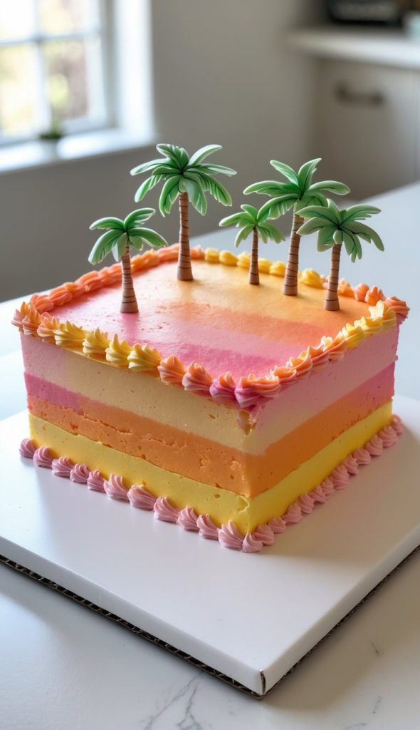 28 Square Cake Decorating Ideas: Stylish, Eye-Catching Designs