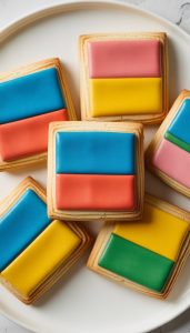 29 Square Cookie Decorating Ideas That Are Fun and Modern