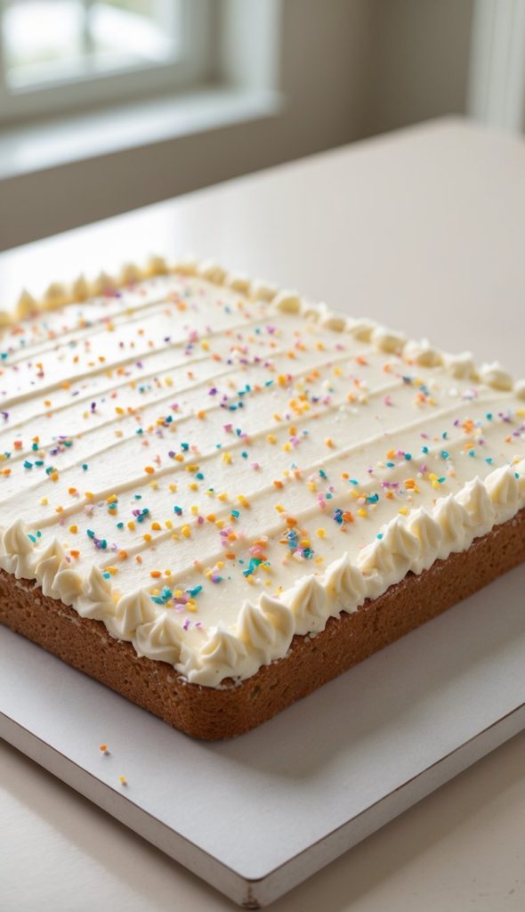 21 Easy Sheet Cake Decorating Ideas That Are Simple Yet Stunning