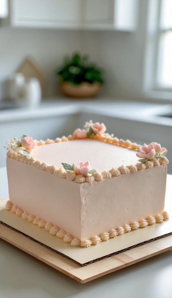 28 Square Cake Decorating Ideas: Stylish, Eye-Catching Designs