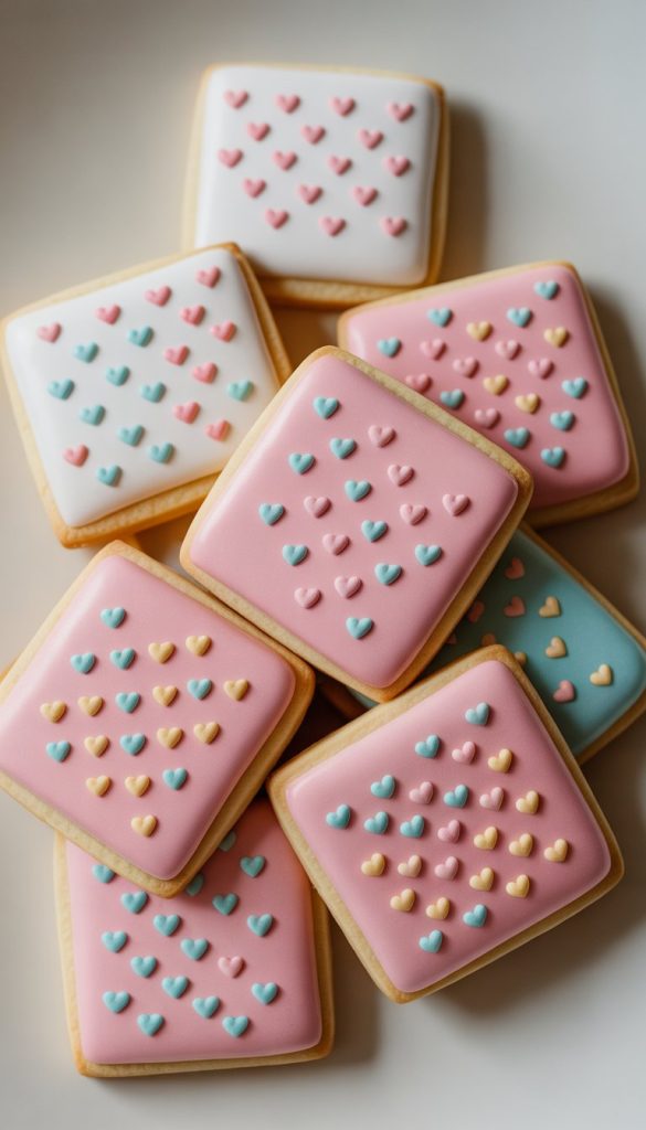 29 Square Cookie Decorating Ideas That Are Fun and Modern