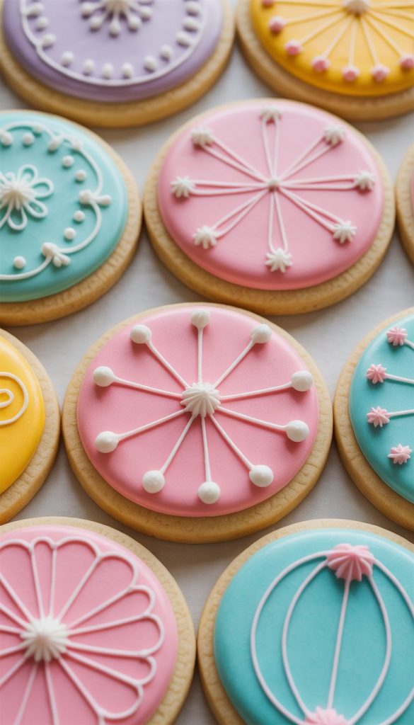 27 Round Sugar Cookie Decorating Ideas for Your Next Bake