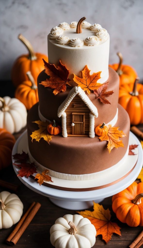 15 Autumn Cake Decorating Ideas That Capture Fall’s Beauty