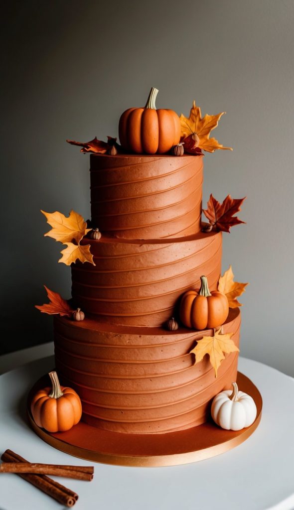 15 Autumn Cake Decorating Ideas That Capture Fall’s Beauty