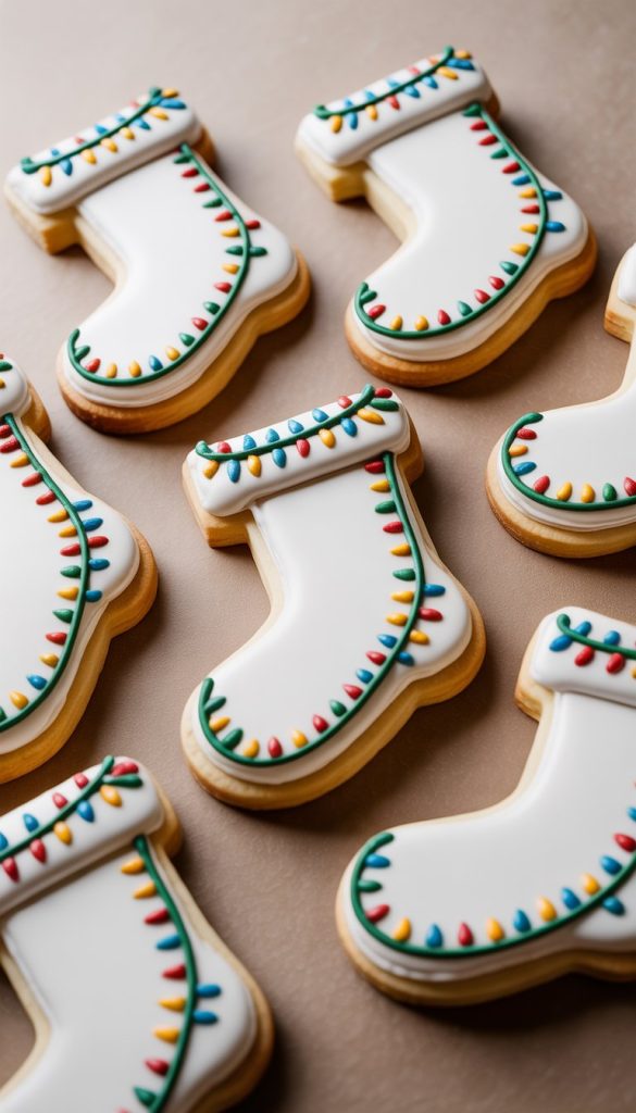 22 Stocking Cookie Decorating Ideas for Festive Holiday Fun